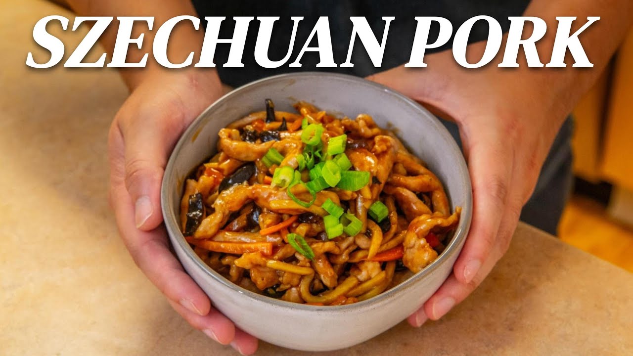 How to Make Szechuan Pork | Shredded Pork with Garlic Sauce Recipe ...