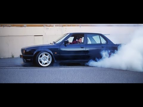 Bmw e30 Sedan (m50b25) Fun video / Burnout