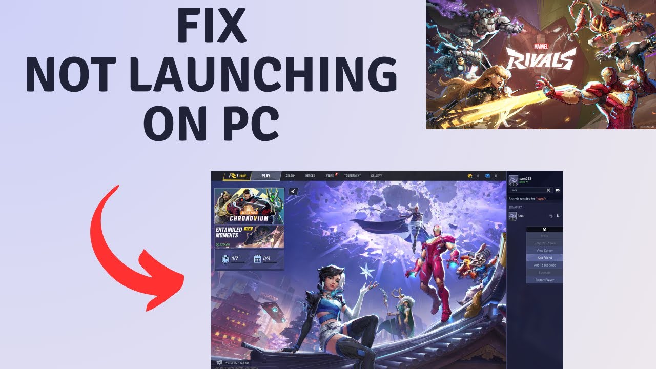 How to Fix Marvel Rivals Not Launching on PC - YouTube