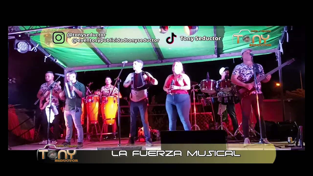 La Fuerza Músical (En Vivo) La Hierba Buena y Penas / Desde El Manager ...