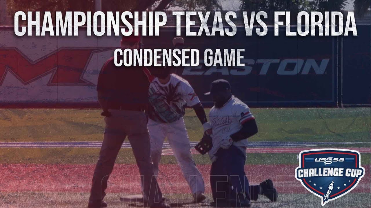Championship Condensed Game - TEXAS vs FLORIDA - 2022 Major Challenge ...