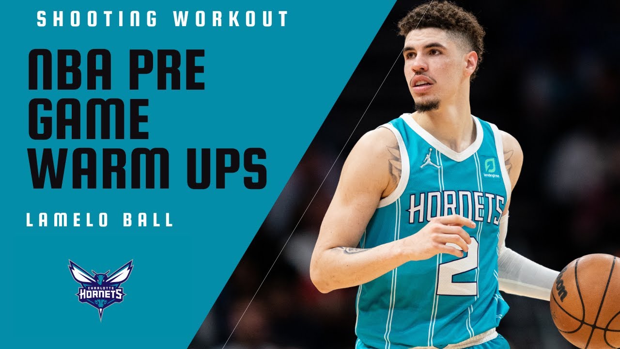 LaMelo Ball, Charlotte Hornets, NBA Pregame Shooting Workout - YouTube