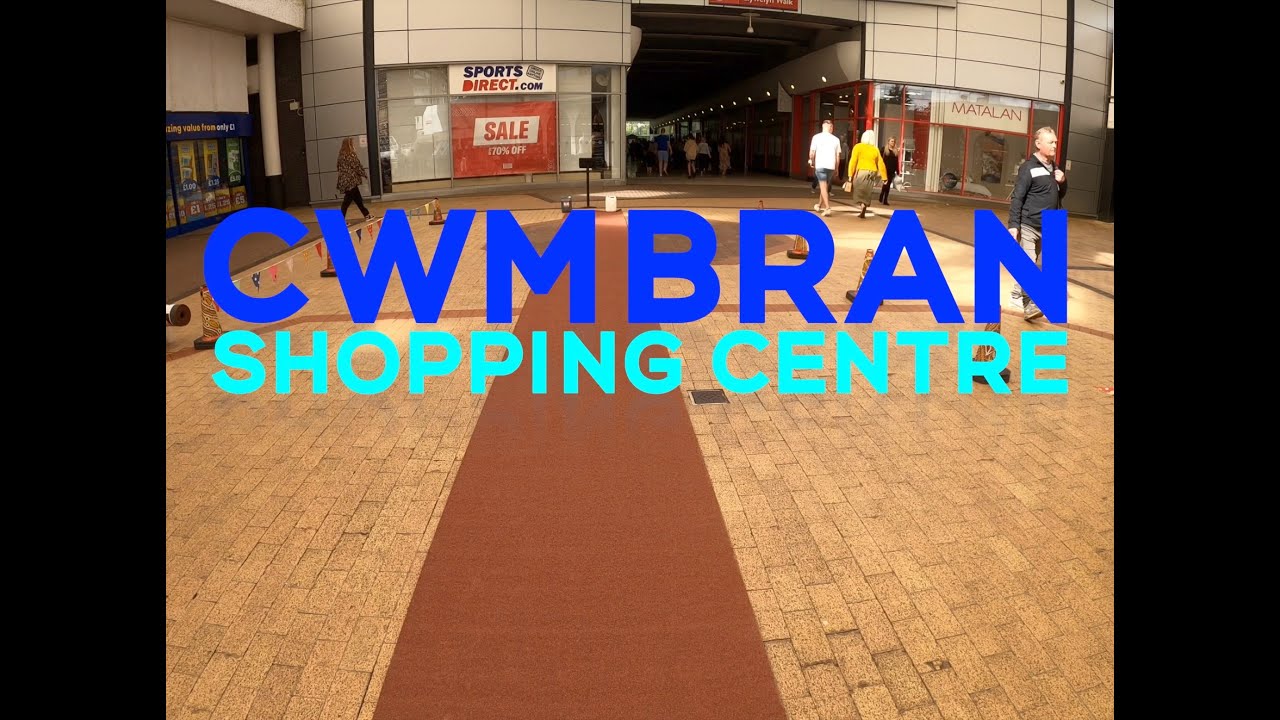 Doodle Strips | CWMBRAN SHOPPING CENTRE | Movable Pavement Art - YouTube