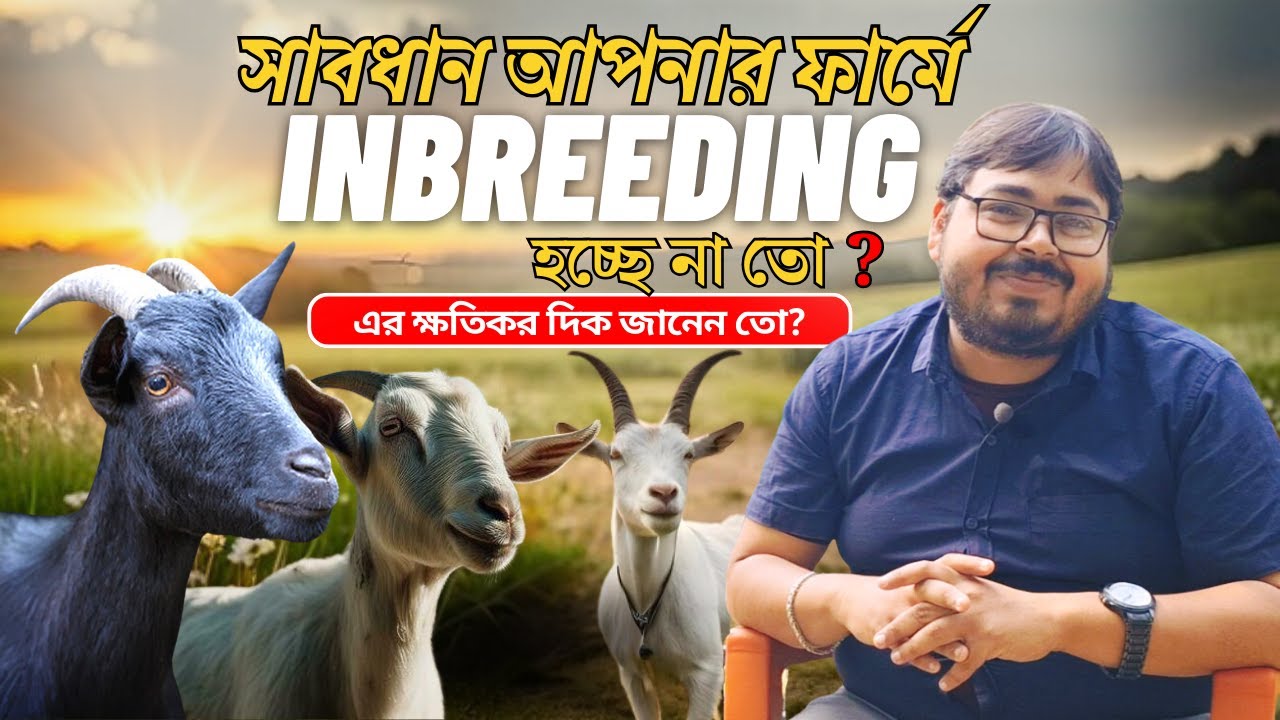 Goat ফার্মে Inbreeding ক্ষতিকর প্রভাব জানেন তো ? Goat Farm | Black ...