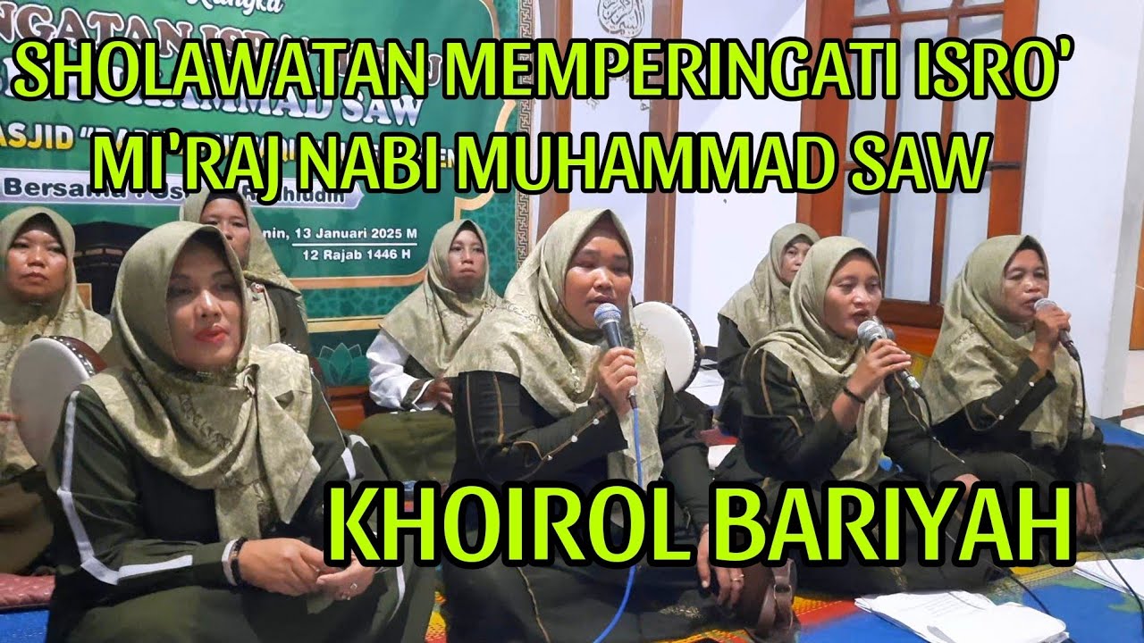 SHOLAWATAN BERSAMA HABSYI SUREN KEDEN KHOIRUL BARIYAH ASSALAMU 'ALAIK_MASJID DARUL MUTTAQIN ...