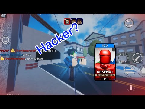 Is this guy hacking or nah? | Roblox Arsenal - YouTube