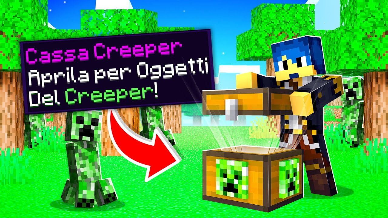 APRO LE CHEST DEI MOB DI MINECRAFT! - YouTube