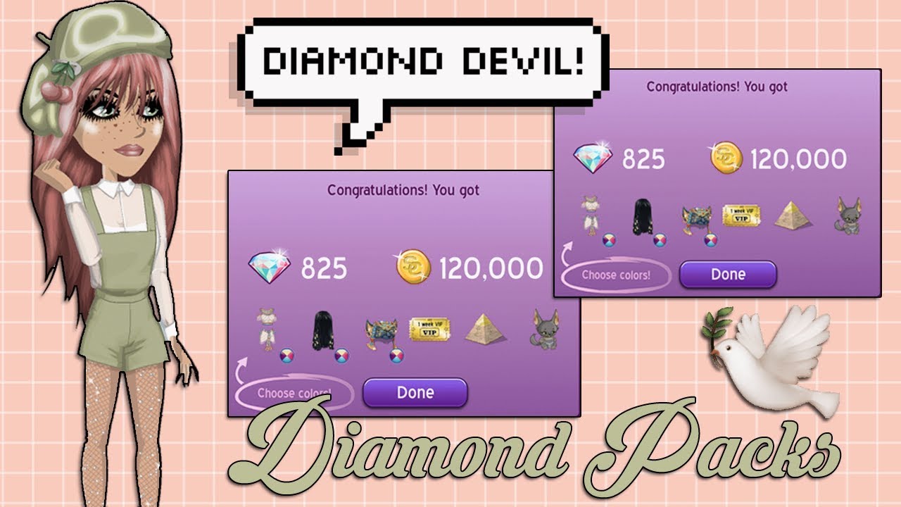2 DIAMOND PACKS ON MSP + Level 26 - YouTube