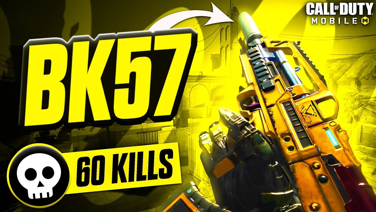 60 KILLS using BK57 in LEGENDARY RANKED COD MOBILE - YouTube