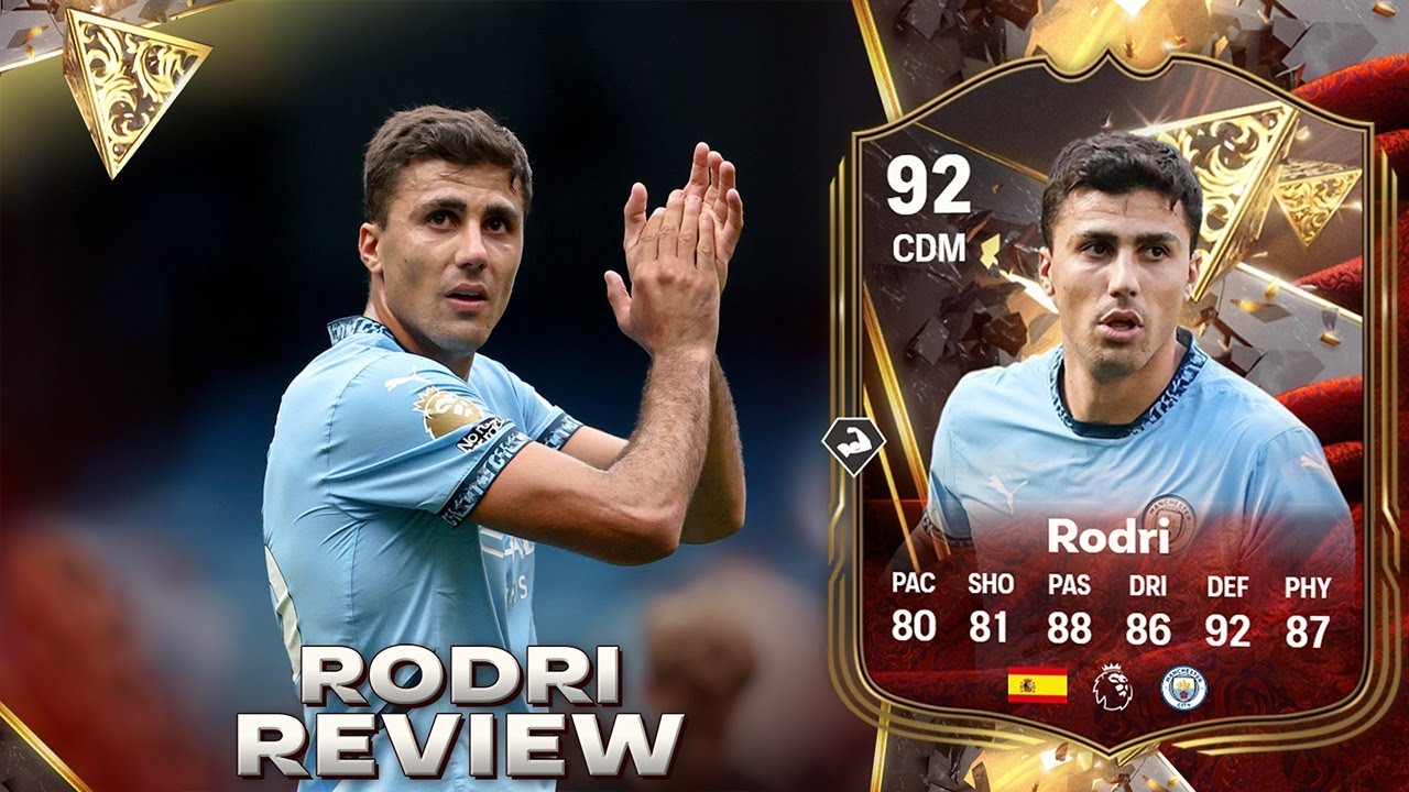 EL BALON DE ORO HA LLEGADO ⚽🥇 92 RODRI FC 25 CENTURIONES REVIEW - YouTube