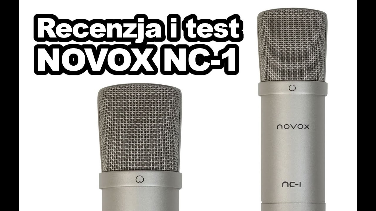 Recenzja i test NOVOX NC-1 mikrofon dla youtuberów i gier gamę gaming ...