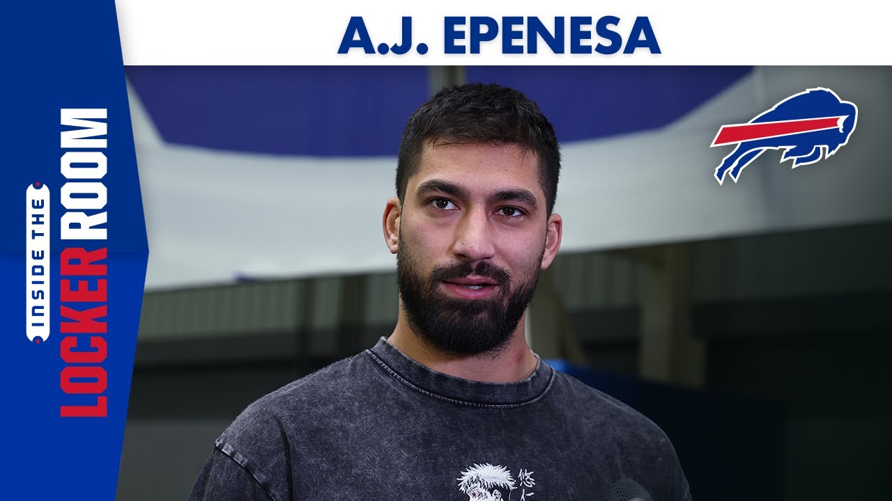 A.J. Epenesa Reflects On His Season And Bills Moving Forward | Buffalo ...