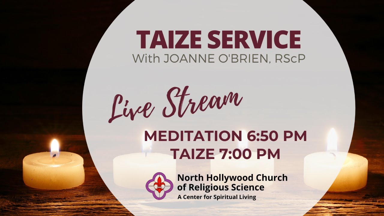 TAIZE Join Joanne O'Brien for chanting, meditation and prayer. - YouTube