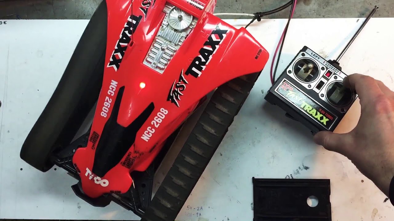 Tyco FAST TRAXX RC test - YouTube