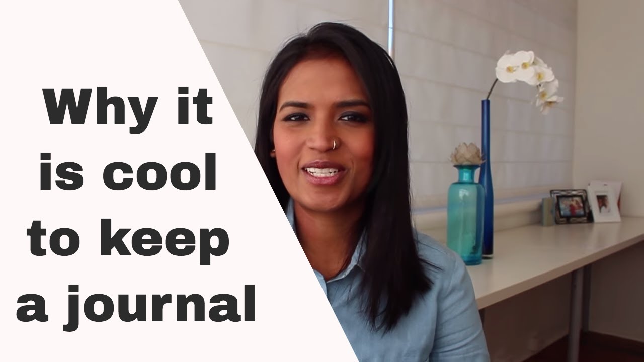 Why it's cool to keep a diary or journal - YouTube