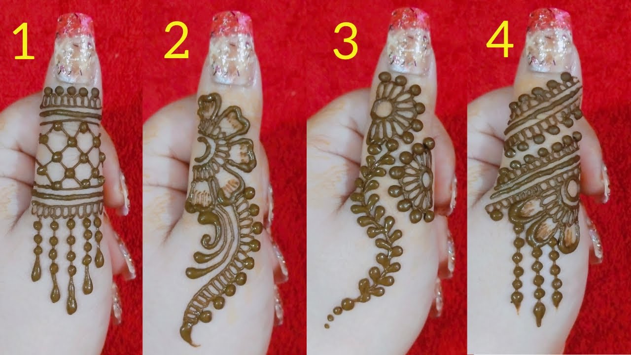Top 4 Most Beautiful Thumb Mehndi Designs | Latest Thumb Mehndi Design ...
