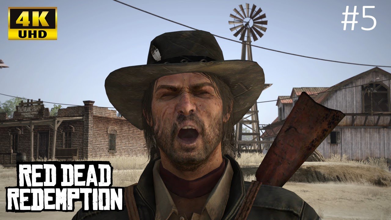 Red Dead Redemption (2010) #5 Back at MacFarlane Ranch (Xbox One X ...