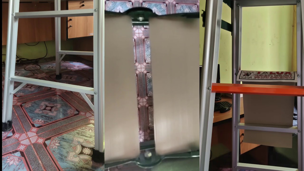 Review Tangga Alumunium Murah Talux Kuat Kokoh - YouTube