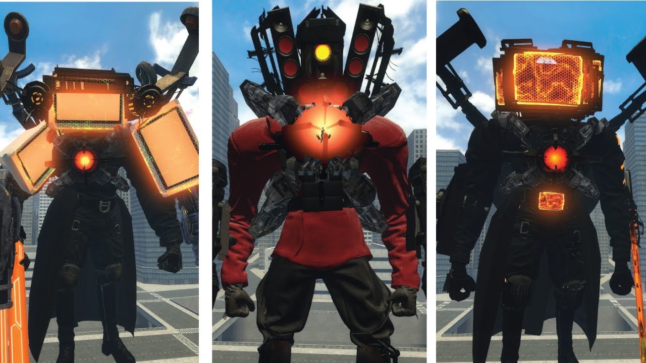 Astro hydra titan vs all Skibidi titan tvman , cameraman , speakerman ...