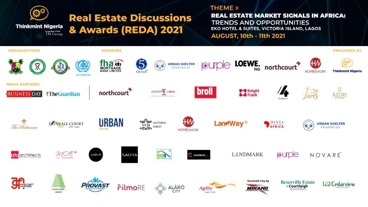 REAL ESTATE DISCUSSIONS AND AWARDS (REDA 2021) DAY 2 - YouTube