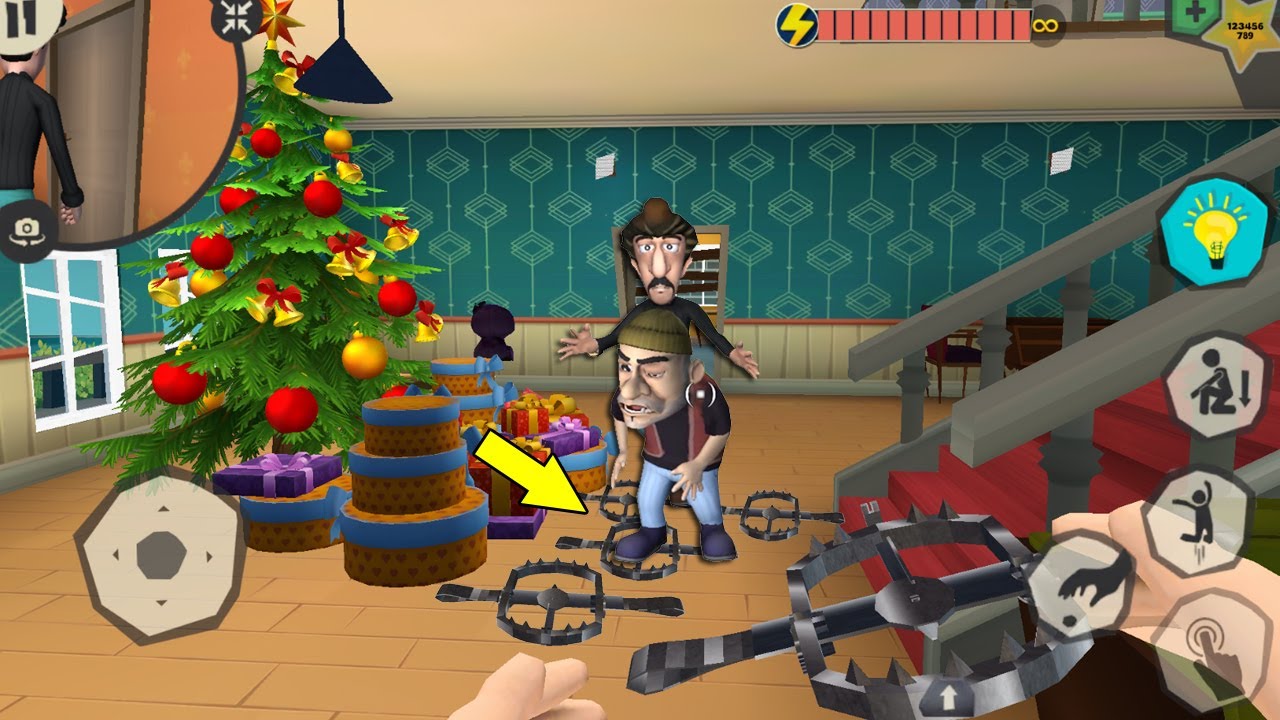 Scary Robber home clash _fun videos troll scary robber every day ...