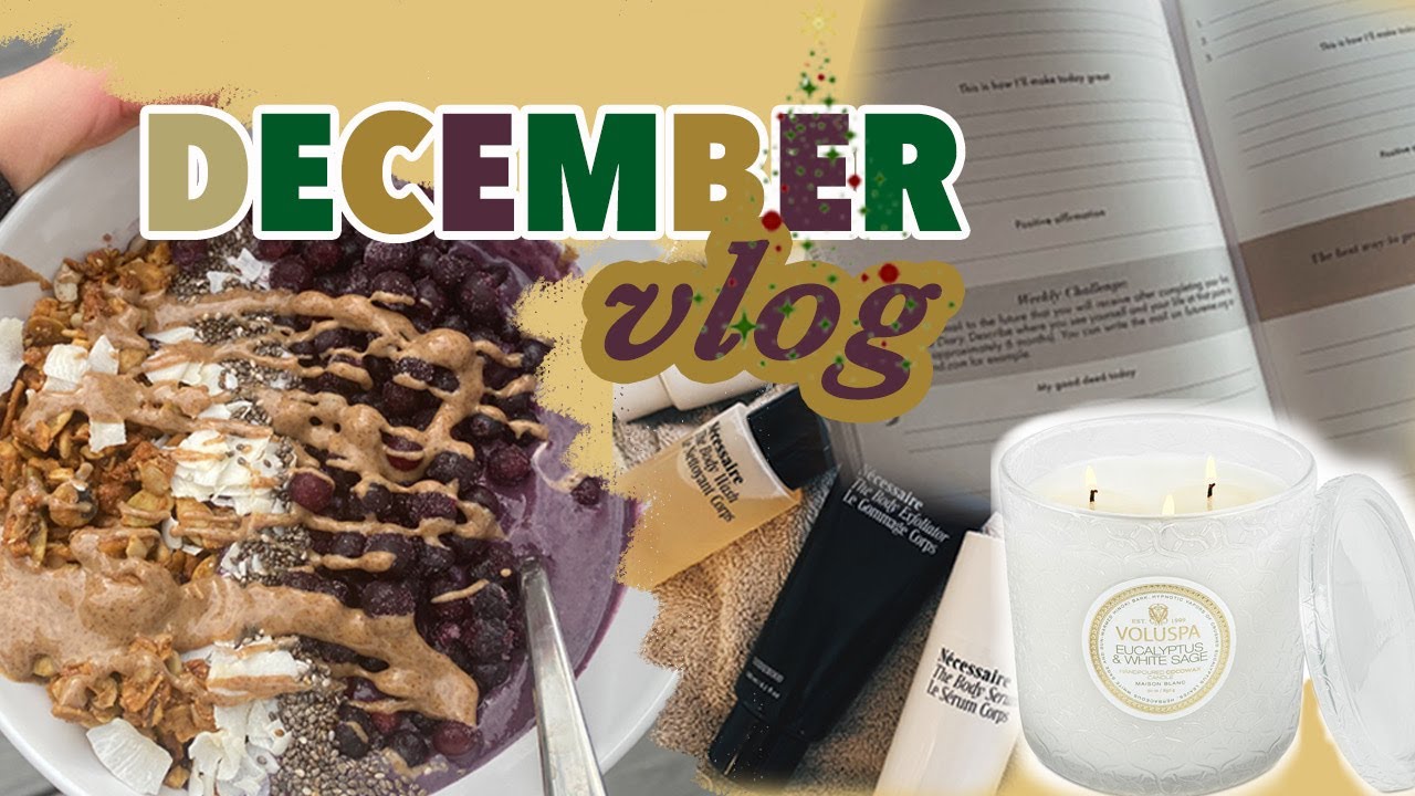 Vlog//Christmas Decorating//Skin Care//Kitchen Organizing - YouTube