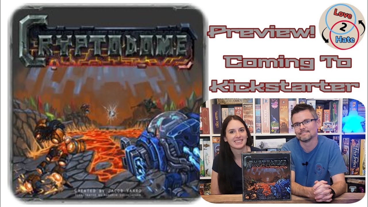 Preview of Cryptodome - Coming to Kickstarter / Love 2 Hate - YouTube