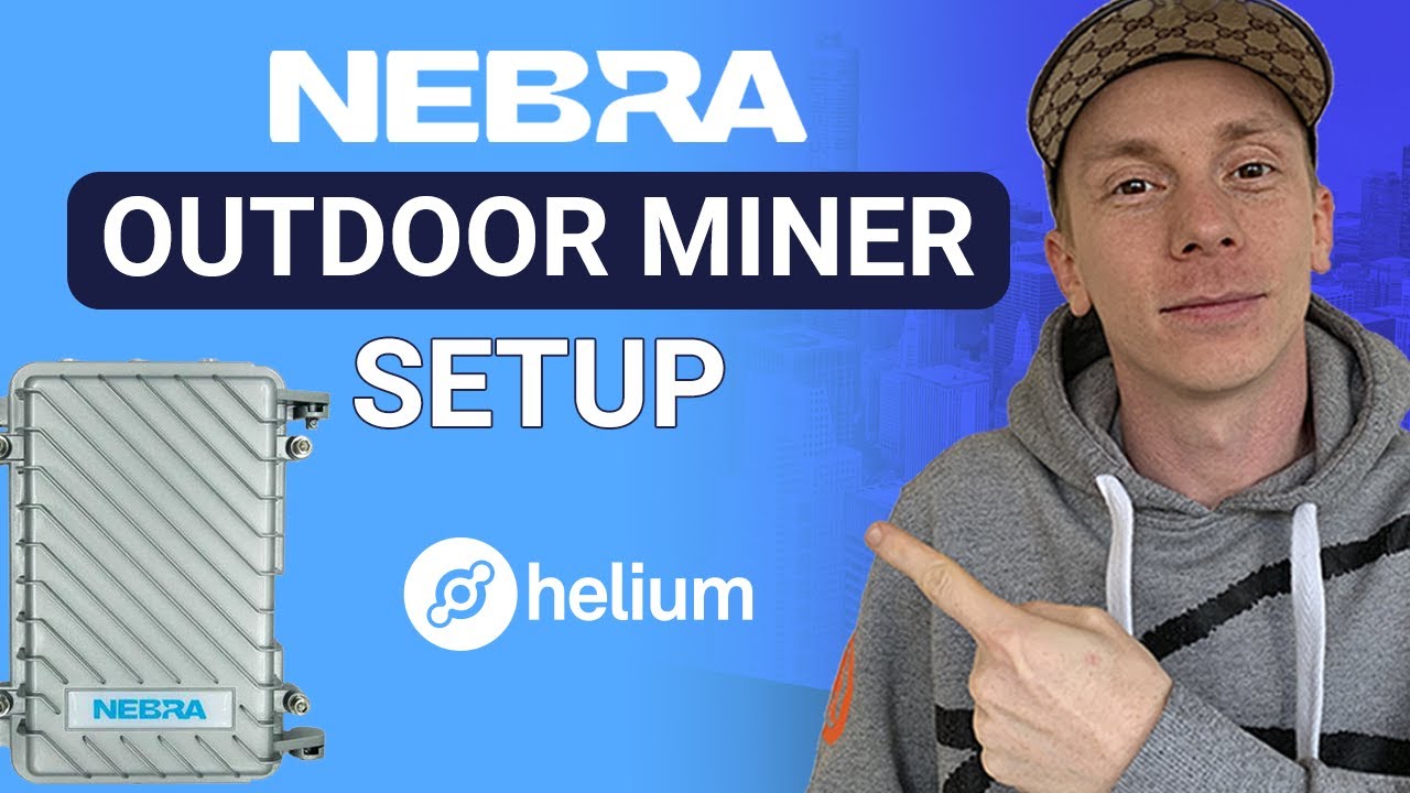 Helium Network Nebra Outdoor Hotspot Setup & Installation - YouTube