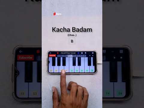 Kacha Badam Piano Tutorial | Step By Step