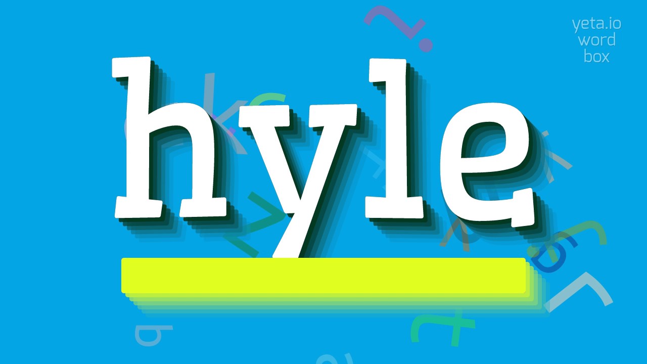 How to say "hyle"! (High Quality Voices) - YouTube
