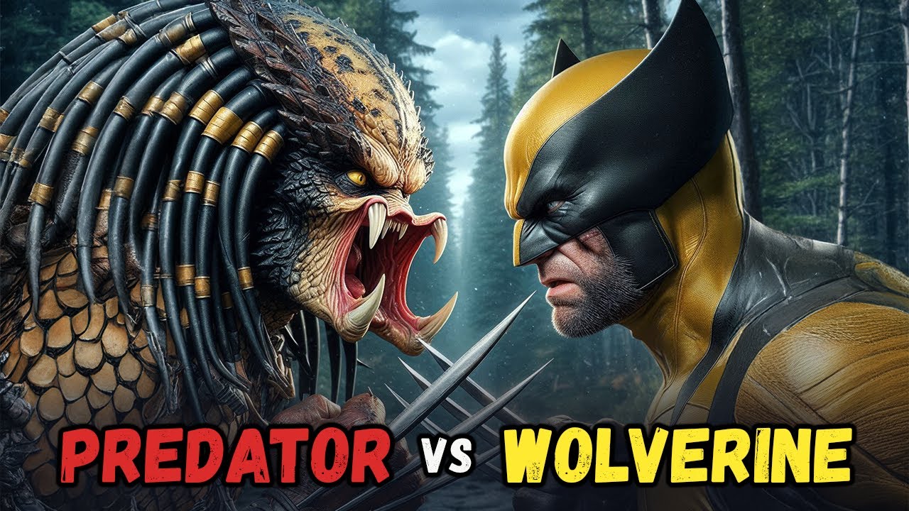 Predator vs. Wolverine - The Ultimate Showdown - YouTube