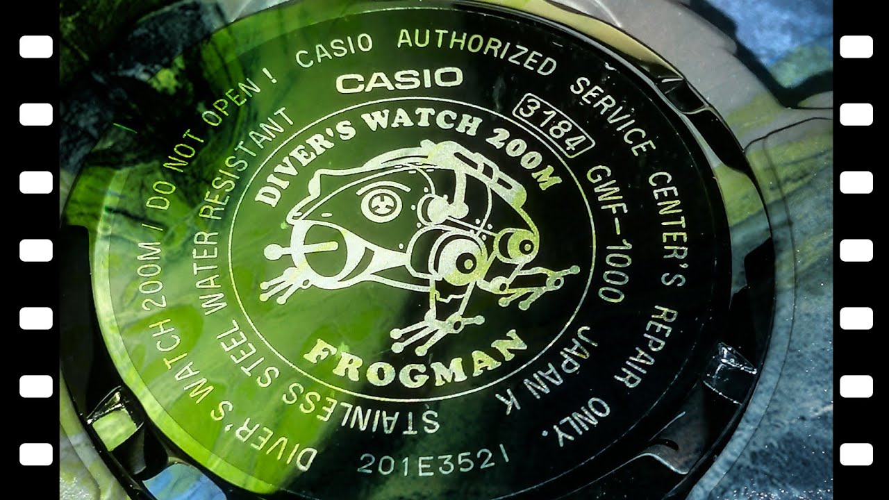 🗾GWF-1000-1CR / Eternal FROGMAN🐸 - YouTube