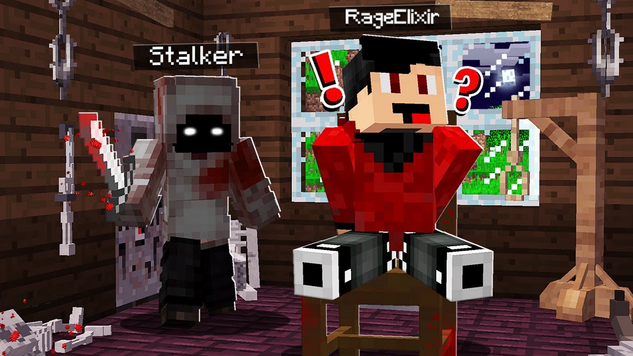MY STALKER KIDNAPPED HIM IN MINECRAFT... (RageElixir) - YouTube