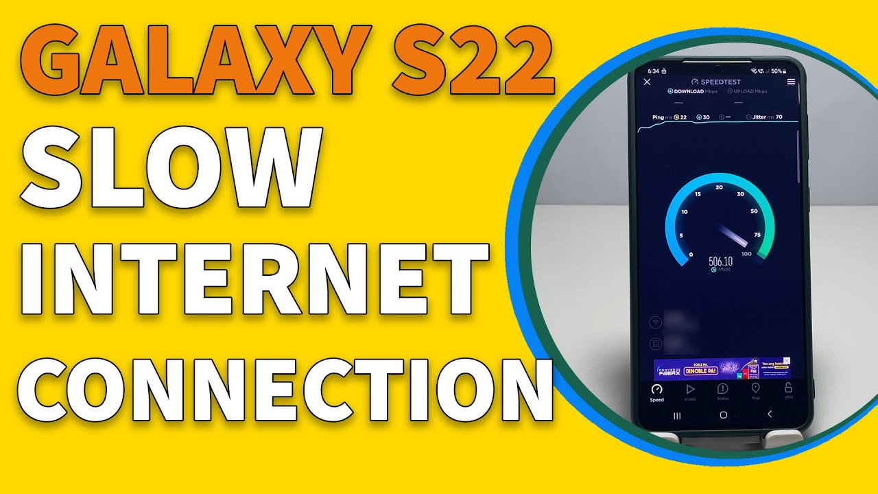 How To Fix Samsung Galaxy S22/S23 Slow Internet Connection Issue - YouTube