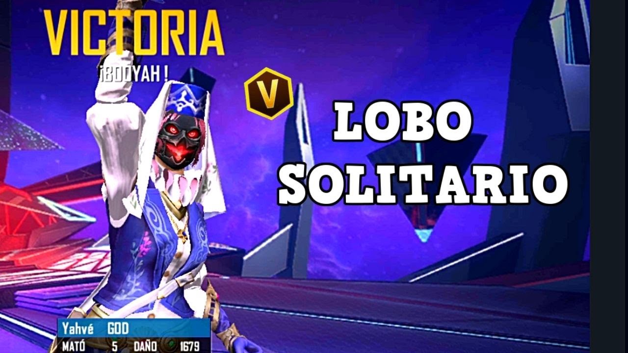 LOBO SOLITARIO 🐺 - FREE FIRE - YouTube