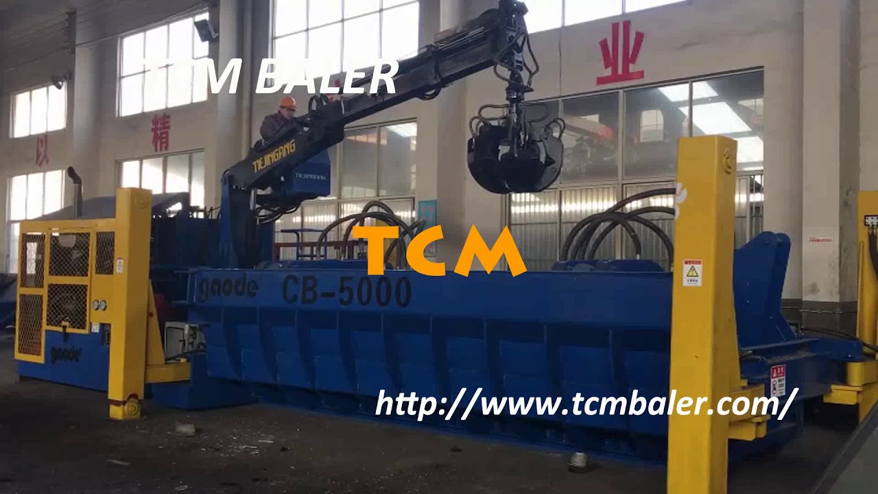 Tcm-CB5000 car baler Scrap car baler Car in compactor car baler for ...