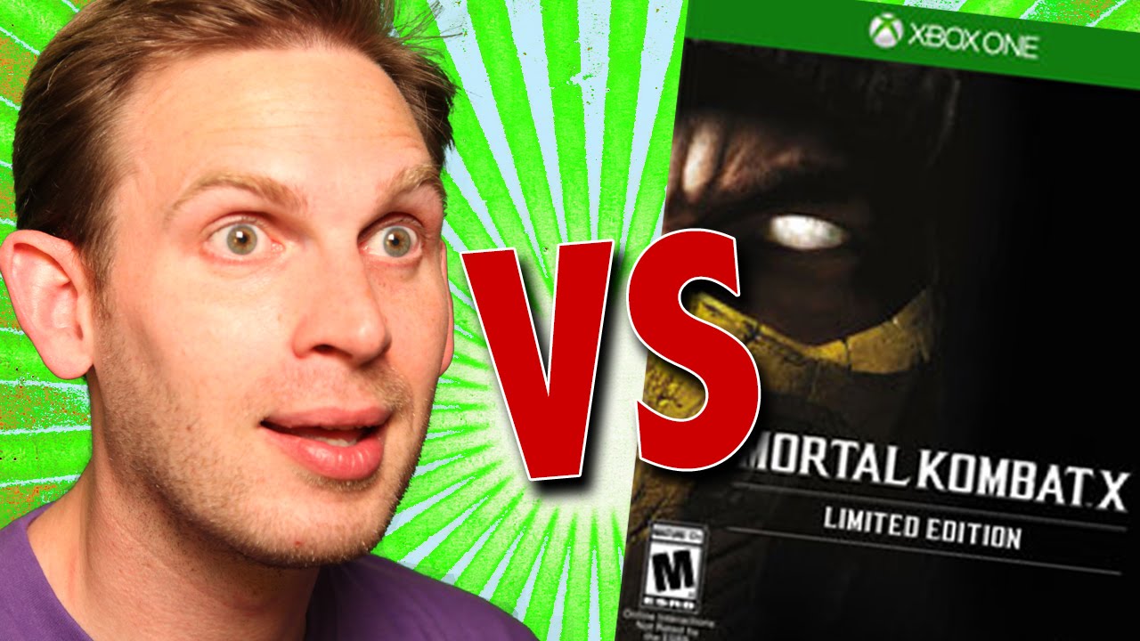 Mortal Kombat X Limited Edition Xbox One Game Unboxing - YouTube