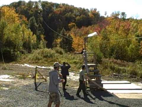 Anchors Above Zip Line - YouTube
