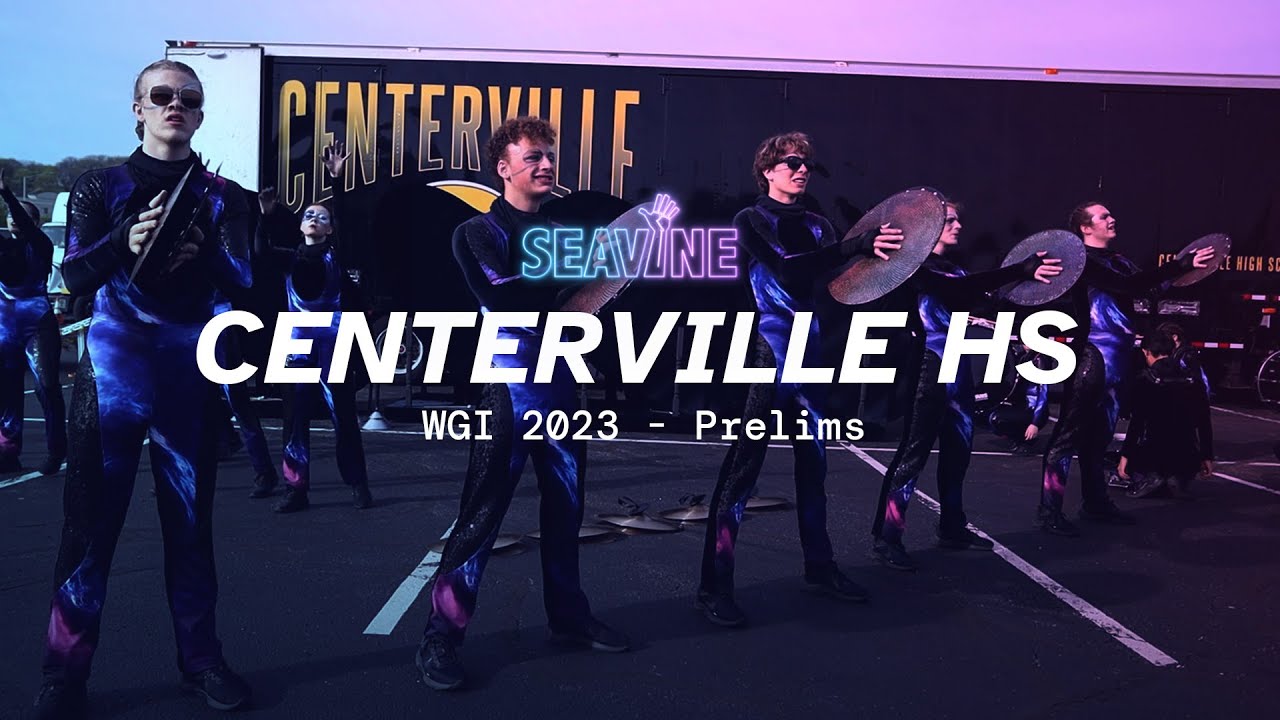Centerville High School Cymbal Line 2023 / WGI Prelims / In the Lot ...