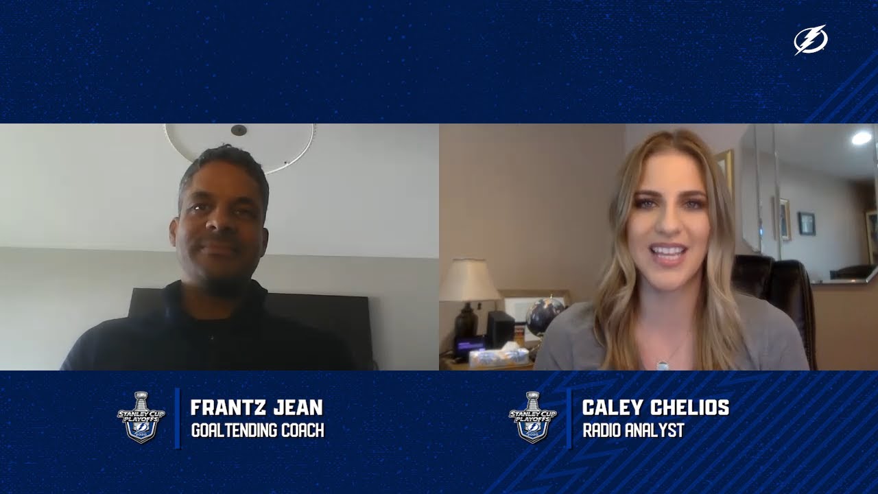 Catching Up With Caley | Goalie Coach Frantz Jean - YouTube