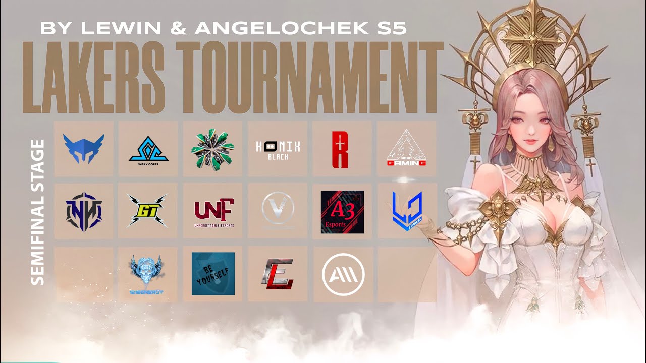 LAKERS TOURNAMENT SEMIFINAL | GROUP B1 | PUBG Mobile ( 1218 ENERGY ...