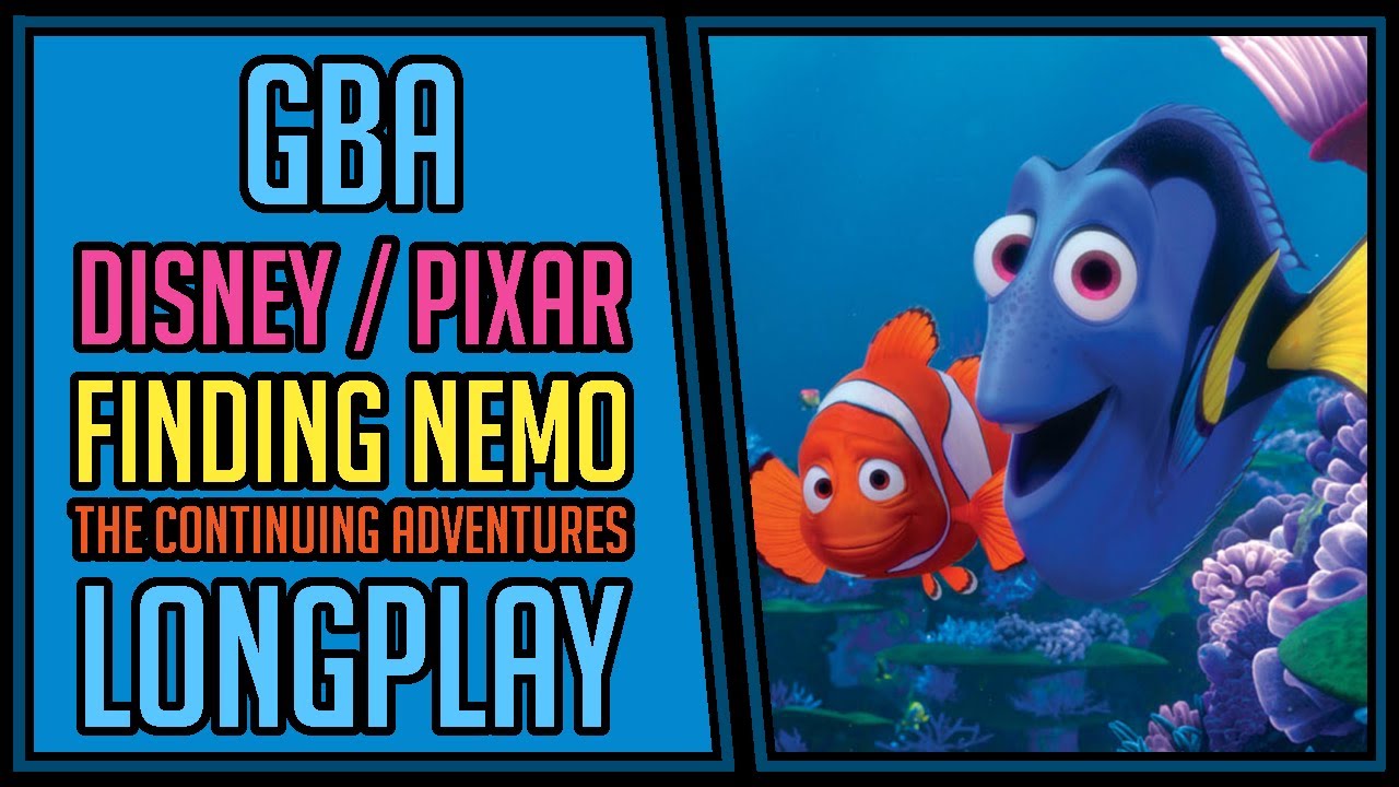 Disney/Pixar Finding Nemo: The Continuing Adventures (100%) - GBA ...