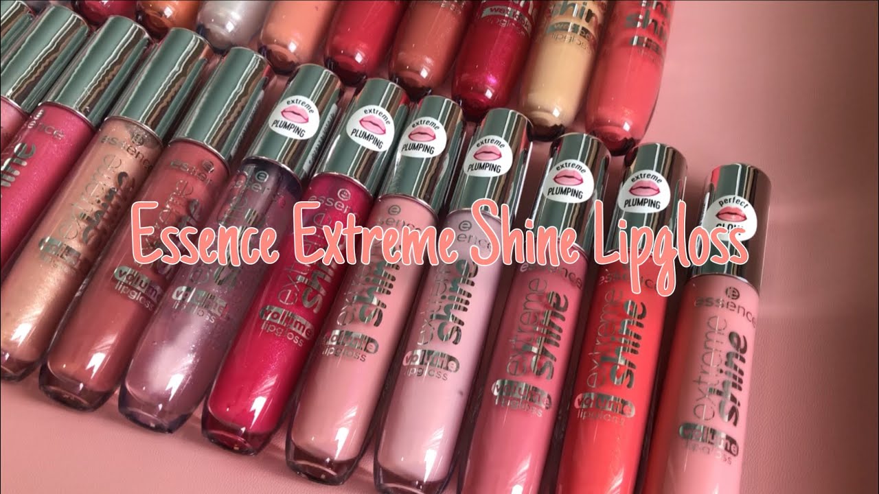 Essence Extreme Shine Lipgloss - YouTube
