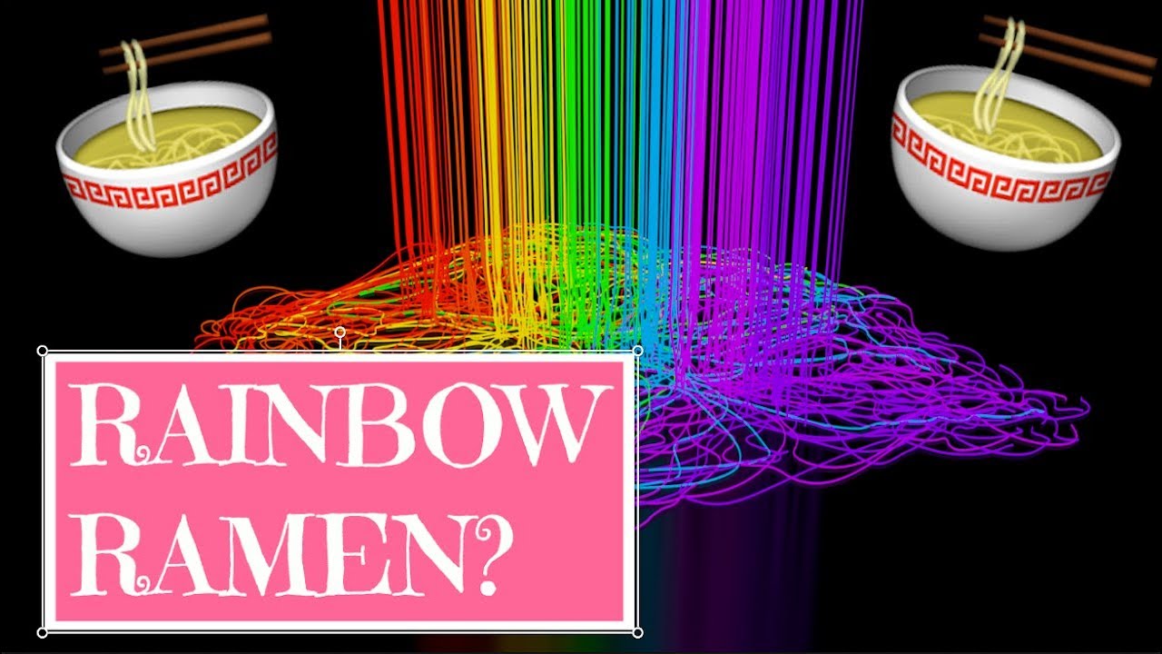 How To Make RAINBOW Ramen! | Jillian Nicole | OMMyGoshTV - YouTube