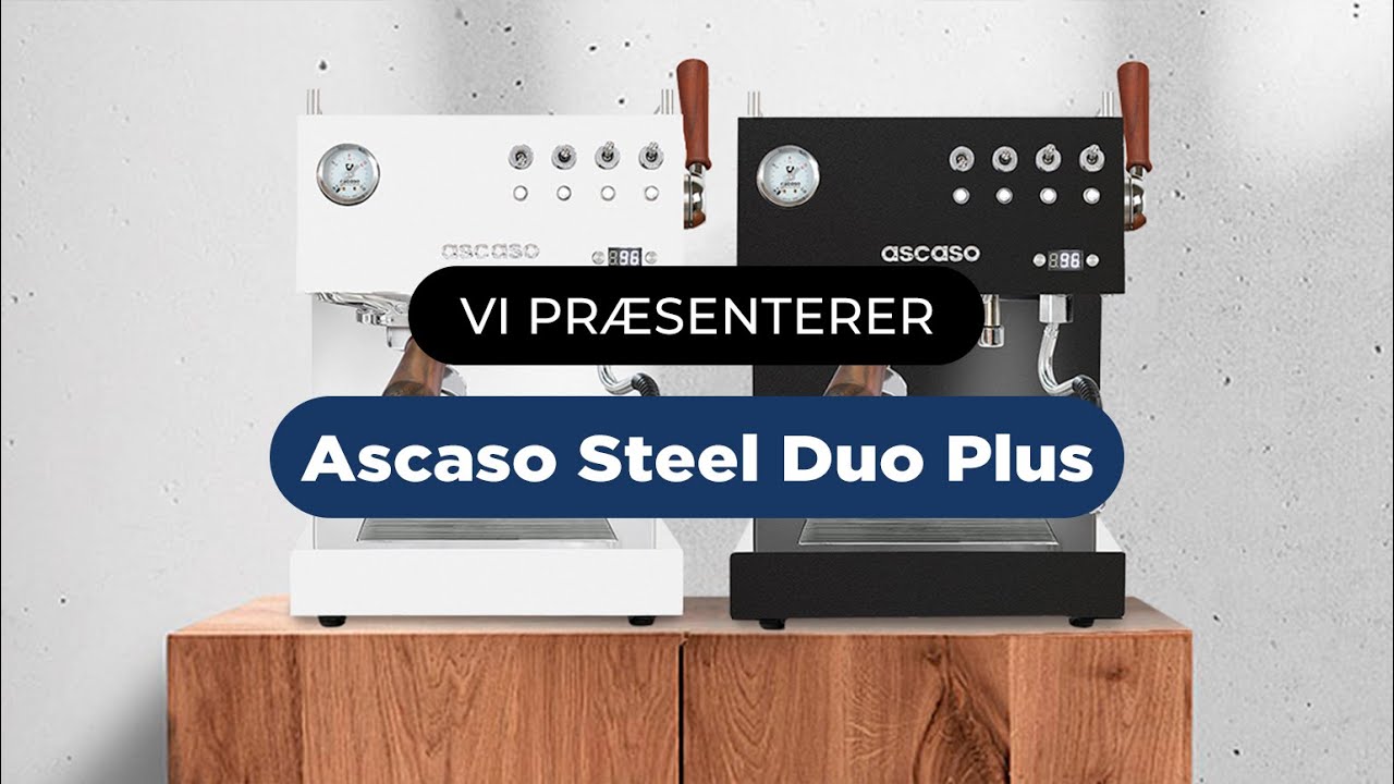 Ascaso Steel Duo Plus - YouTube