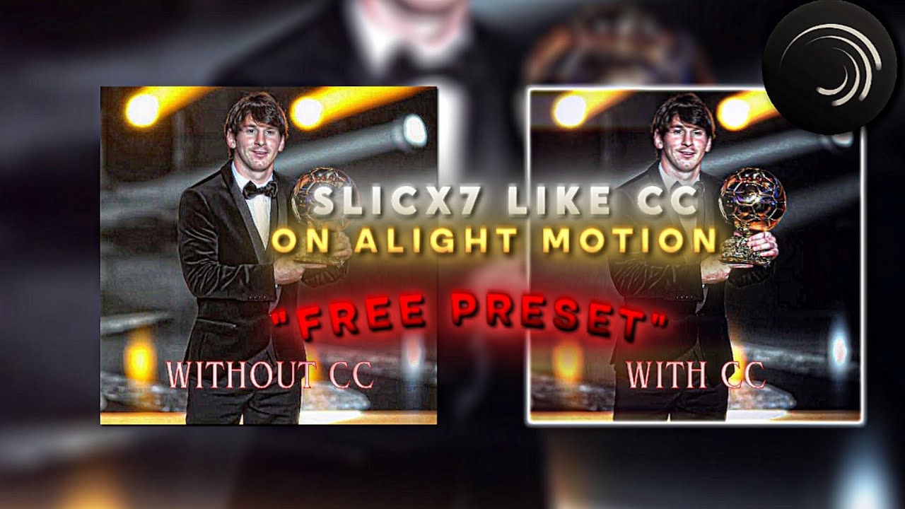 Slicx7 Like CC on Alight Motion | AE Like CC Tutorial on Alight Motion | Free Preset (xml+link ...