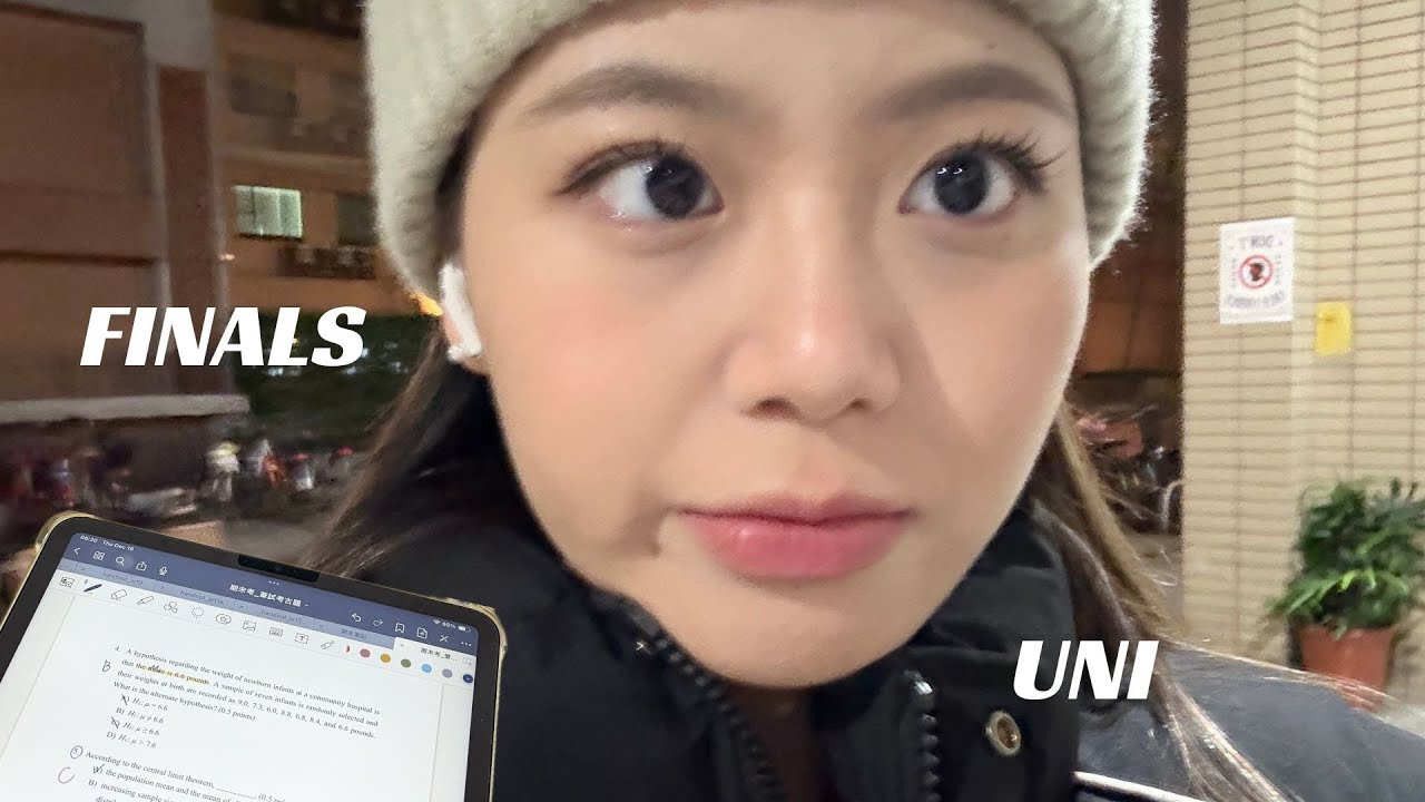 STRESSED UNI FINALS: Crashouts, Cramming, McDonalds etc. - YouTube