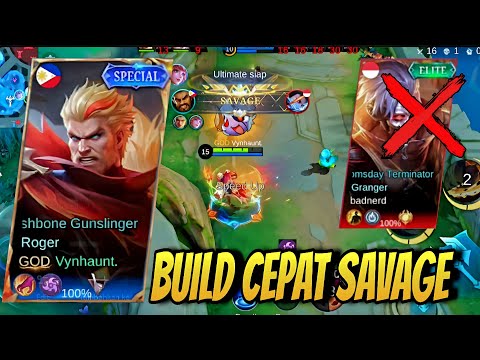ROGER JUNGLE LOCK GRANGER! INSTANT KILL😱🔥 | MLBB