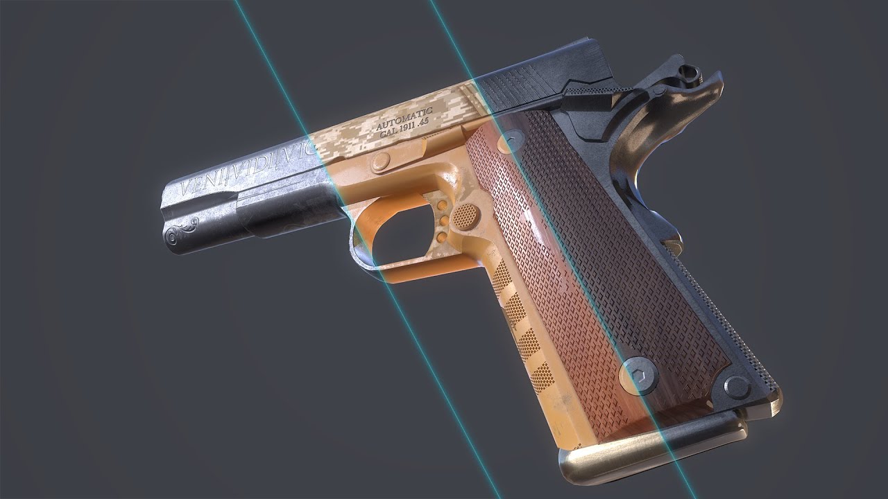 Colt 1911 Some skins - YouTube