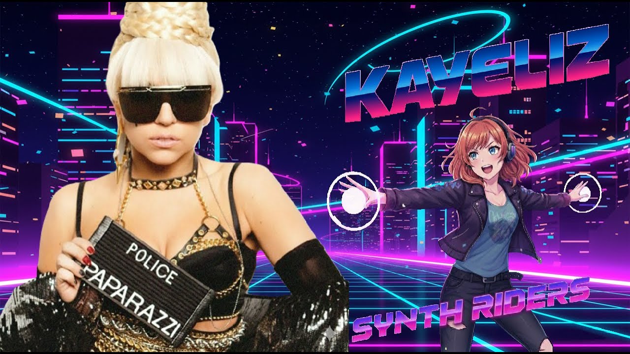 Paparazzi by Lady Gaga - Master Difficulty Perfect - Synth Riders - YouTube